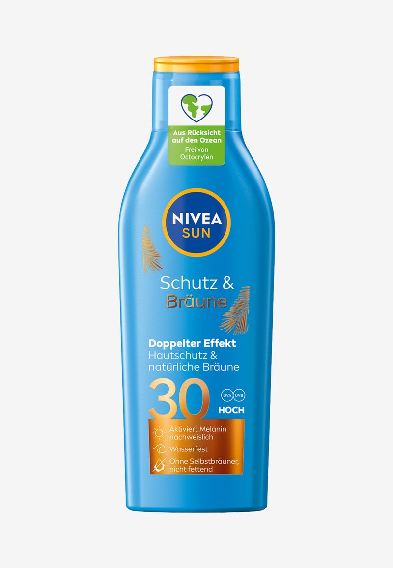 NIVEA SUN PROTECT & BRONZE LOTION SPF 30 - Solcreme - Zalando.dk