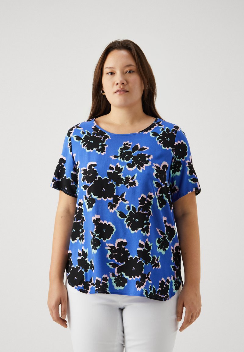 ONLY Carmakoma CARNOVA LIFE - Blouse - dazzling blue/blue - Zalando.ie