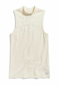 G-STAR OPEN BACK MOCK SLIM - Top - antique white/beige - Zalando.at