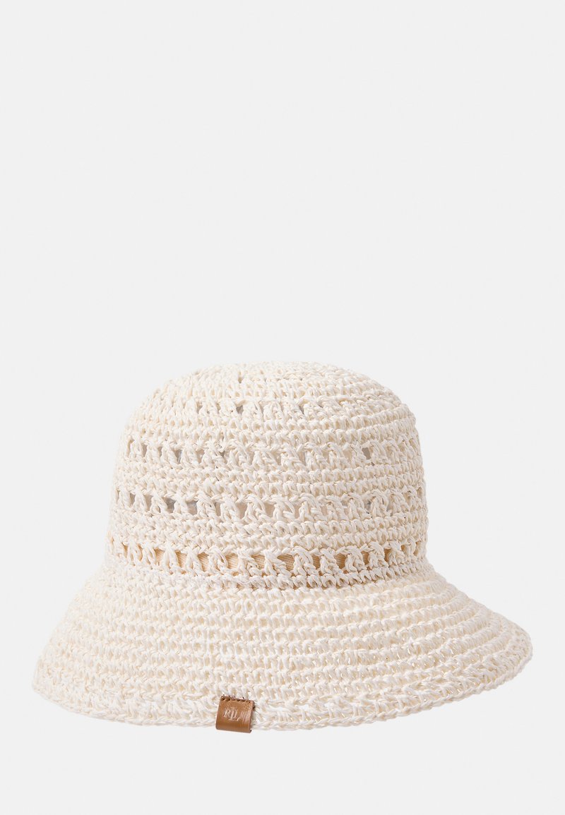 Lauren Ralph Lauren BUCKET HAT - Hatte - silk white/hvid - Zalando.dk