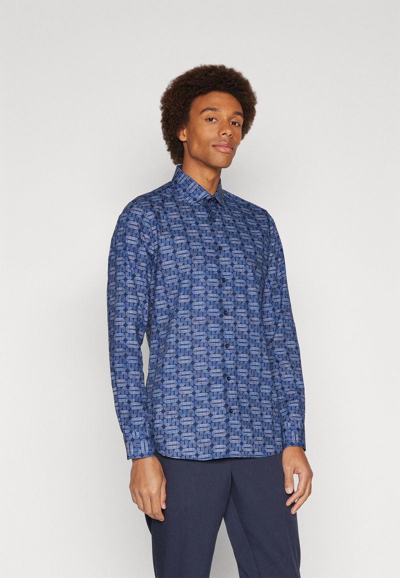 OLYMP Level Five Chemise classique - marine/bleu marine - ZALANDO.FR
