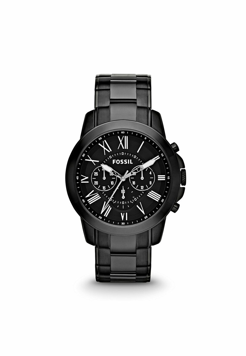 Fossil TRADITIONAL GRANT - Chronograph - black/schwarz - Zalando.ch