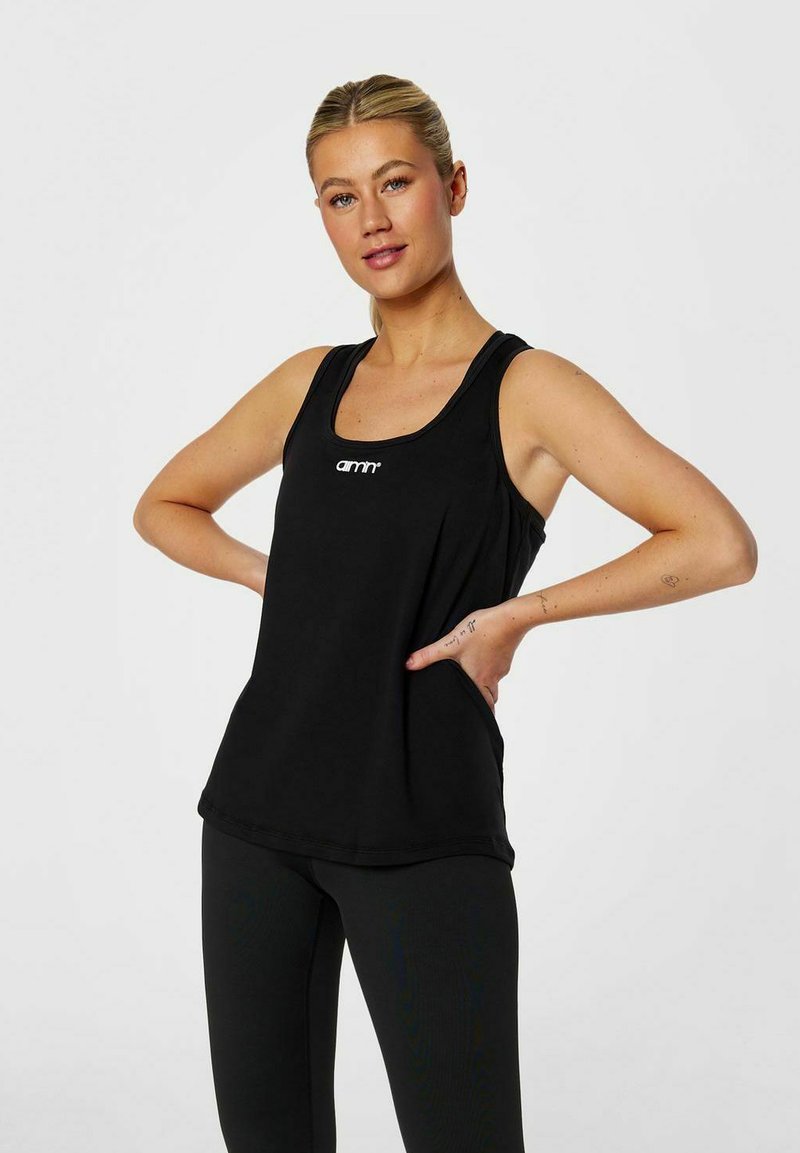 aim’n® RACERBACK TANK - Top - black/schwarz - Zalando.de