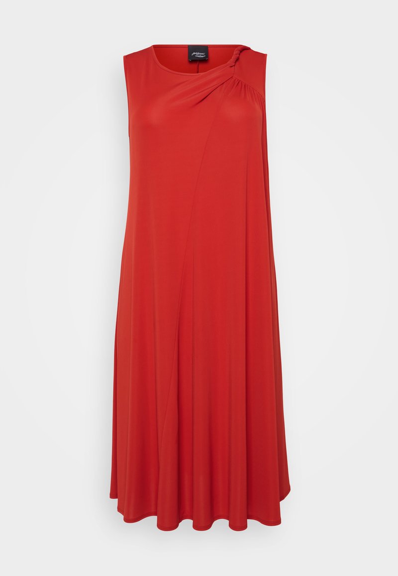 Persona by Marina Rinaldi CERSON - Jerseykjole - rosso scuro/rød ...