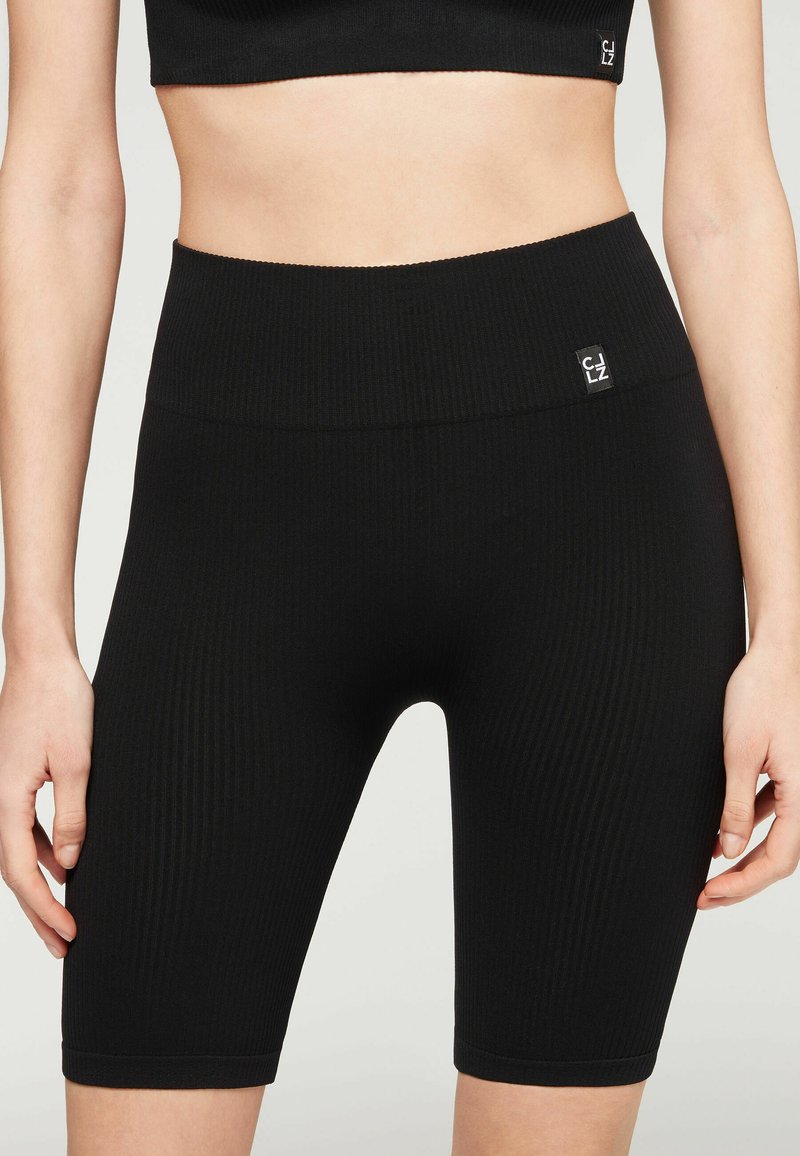 Calzedonia SEAMLESS CYCLING - Shorts - schwarz black/sort - Zalando.dk