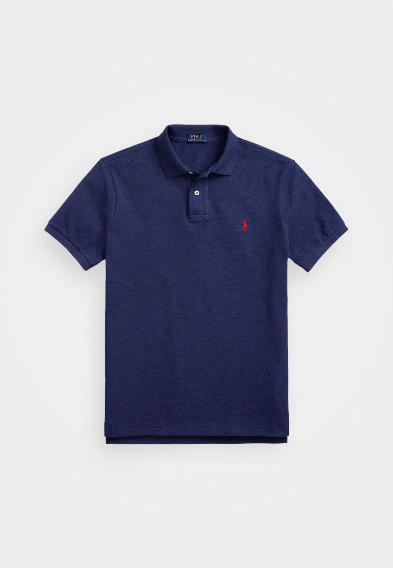 Polo Ralph Lauren SLIM FIT MESH POLO SHIRT - Polo - spring navy heather ...