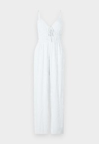 Hollister Co. DOUBLE TIE - Overall / Jumpsuit - white/vit - Zalando.se