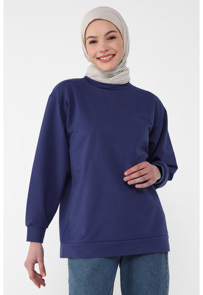 Modanisa CREW NECK - Sudadera - royal blue/azul royal - Zalando.es