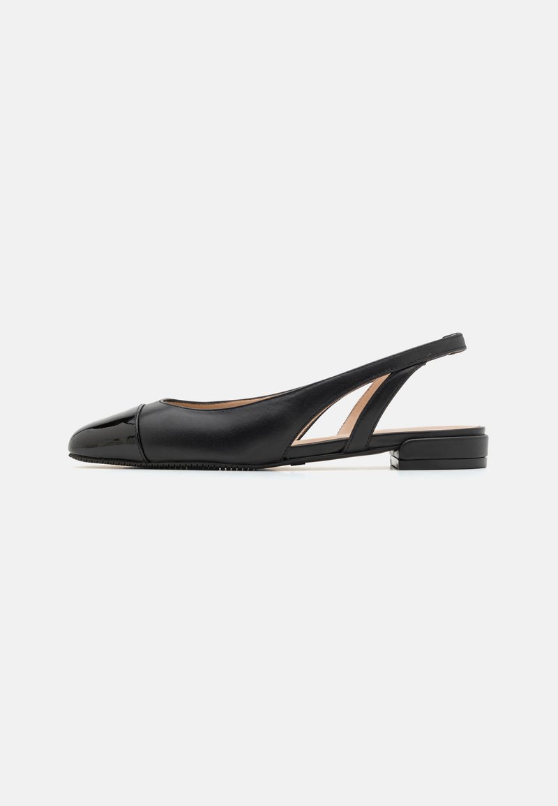 Stuart Weitzman SLEEK SLINGBACK - Slingback ballet pumps - black ...