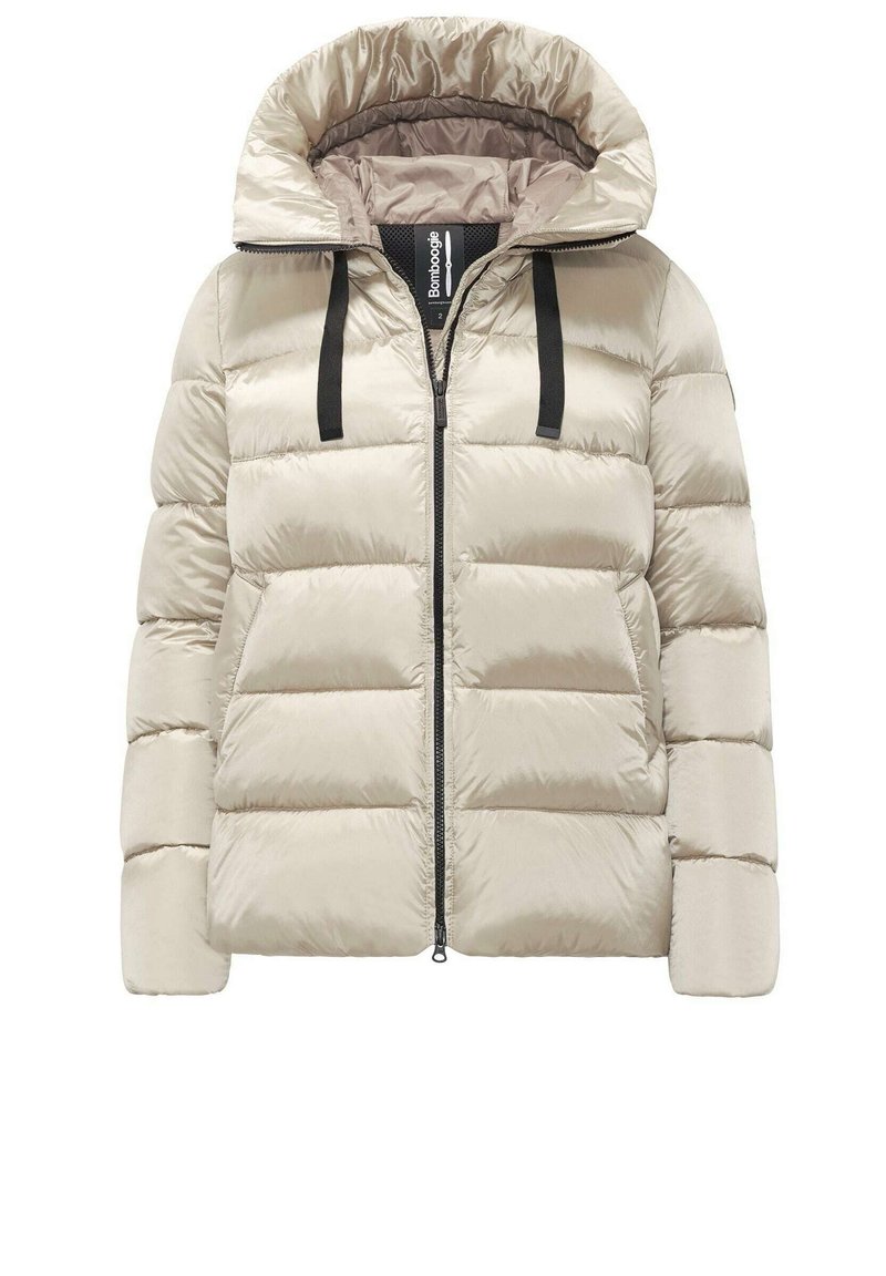 Bomboogie ROME - BRIGHT - Down jacket - crystal grey/light grey - Zalando