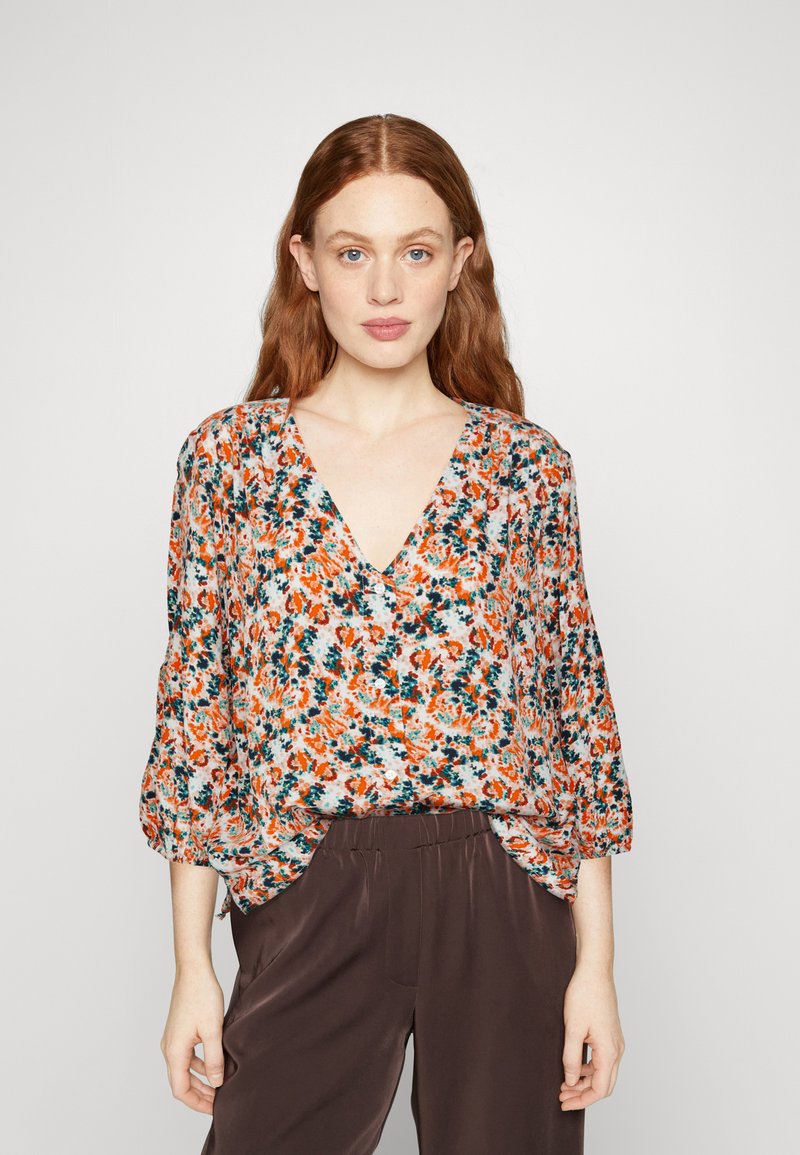 TOM TAILOR ED BLOUSE - Bluzka/wielokolorowy - Zalando.pl