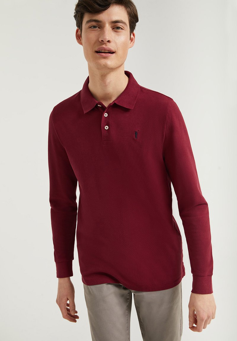 Polo Club LONGSLEEVE 3 PACK NINOGOAL B PO ML - Polo - black red blue ...