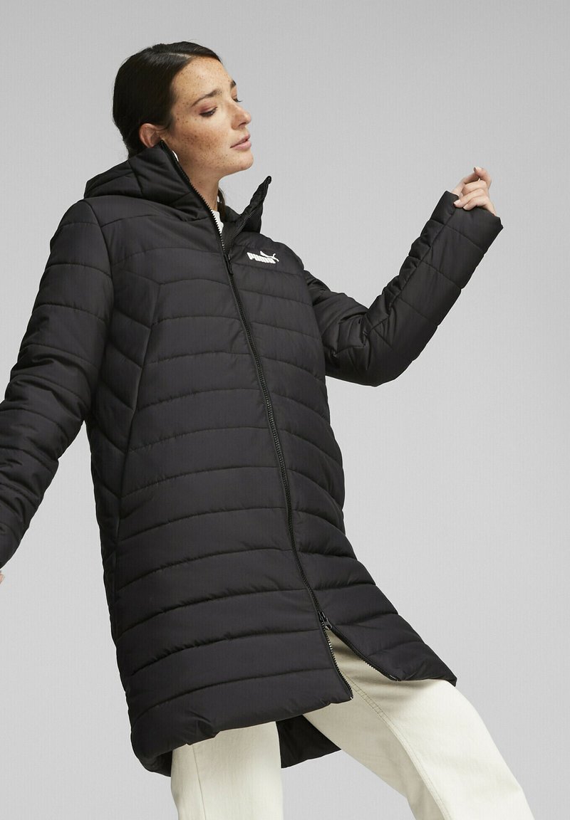 Puma ESS HOODED - Abrigo de invierno - black/negro - Zalando.es