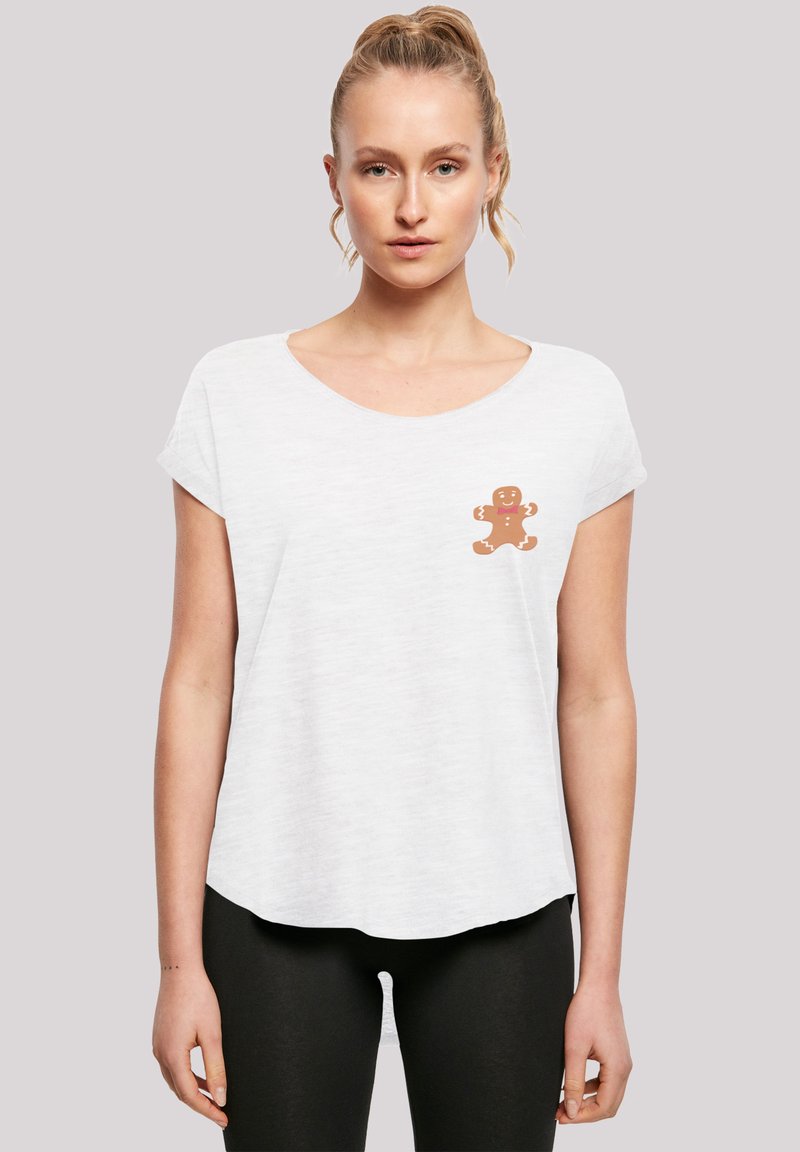 F4NT4STIC GINGERBREAD - T-Shirt print - white/weiß - Zalando.de