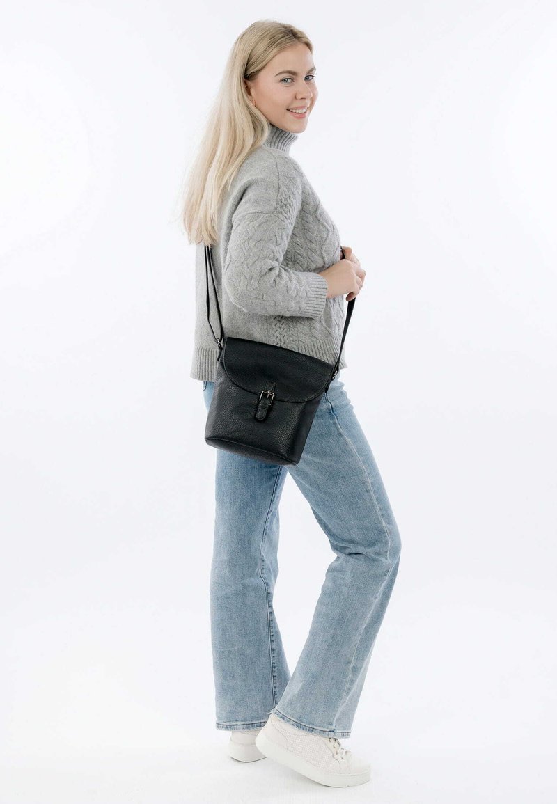 Emily & Noah UMHÄNGET AIX-EN-PROVENCE RUE - Ülerinna-kott - black/must ...