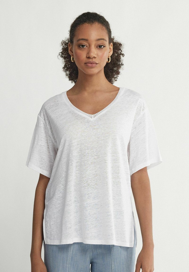 Falconeri Camiseta básica - weiß white/blanco - Zalando.es