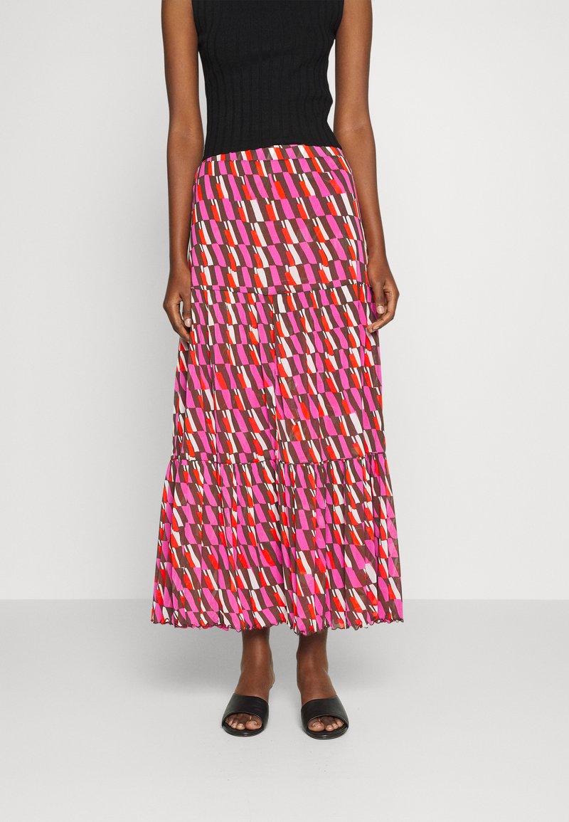 Diane von Furstenberg AUSTRIA REVERSIBLE SKIRT - Jupe trapèze - pink/rose - ZALANDO.FR