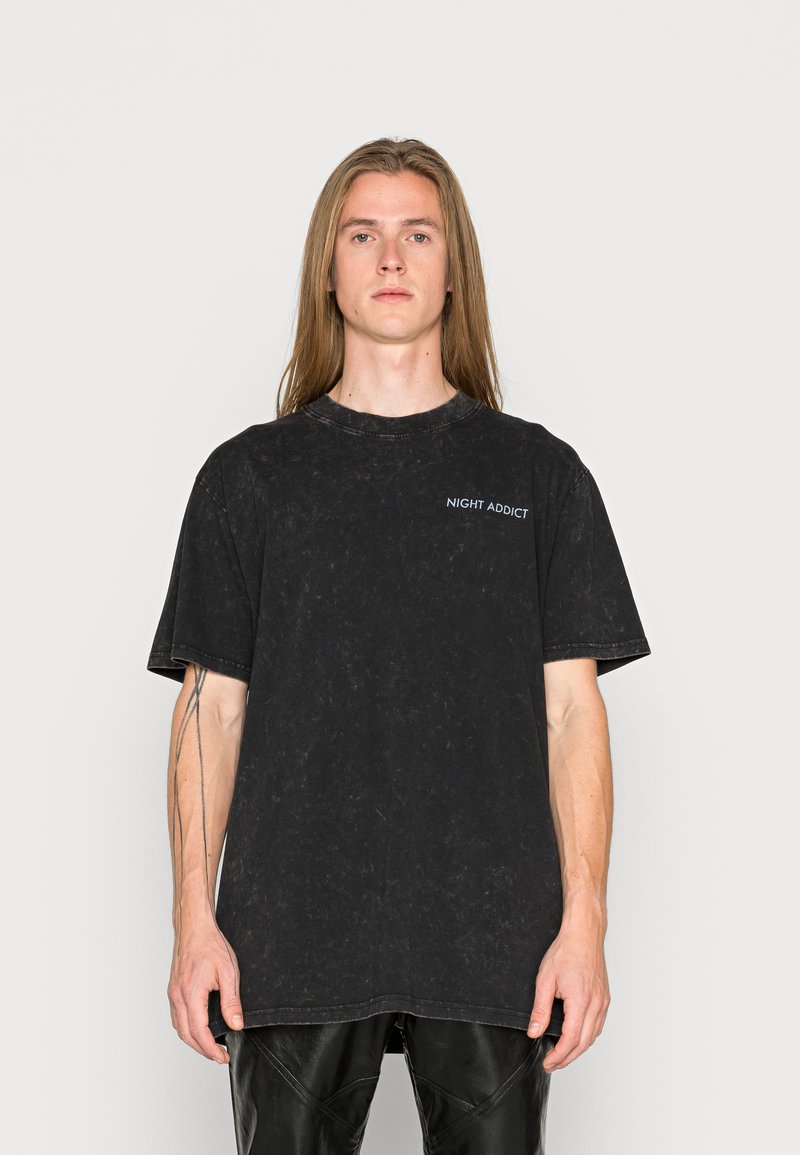Night Addict TEETH - T-Shirt print - black/schwarz - Zalando.ch
