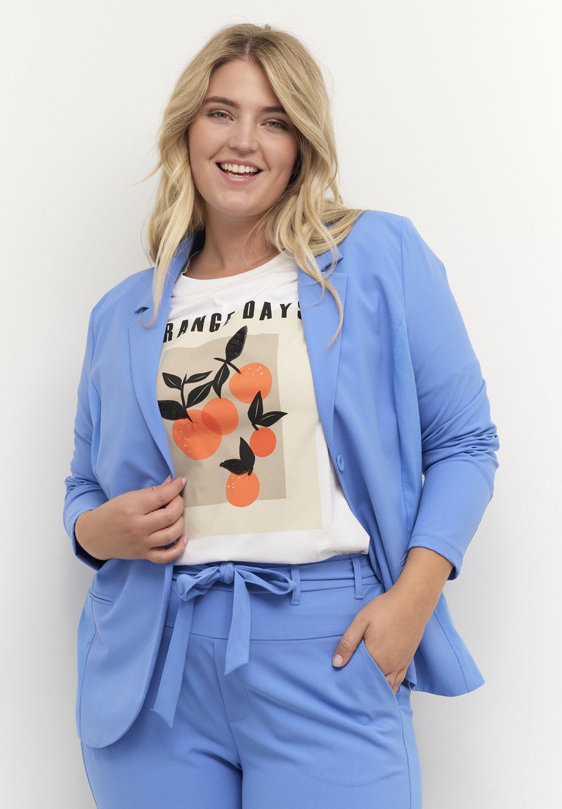 Kaffe Curve KCJIA - Blazer - regatta/bleu - ZALANDO.BE