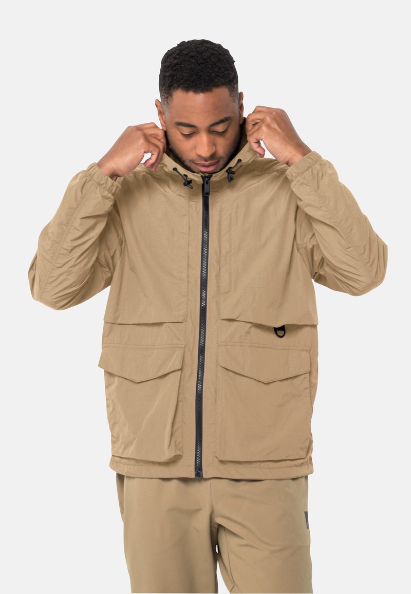Jack Wolfskin LIGHTSOME WANDER - Soft shell jacket - sand storm/brown ...