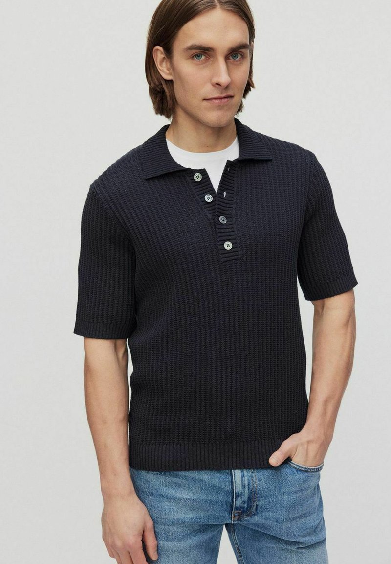 Bläck CARLOS - Piké - dark blue/blå - Zalando.se