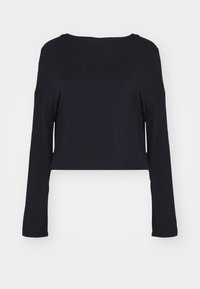 Gina Tricot LONG FLARE SLEEVE - Longsleeve - black/zwart - Zalando.nl