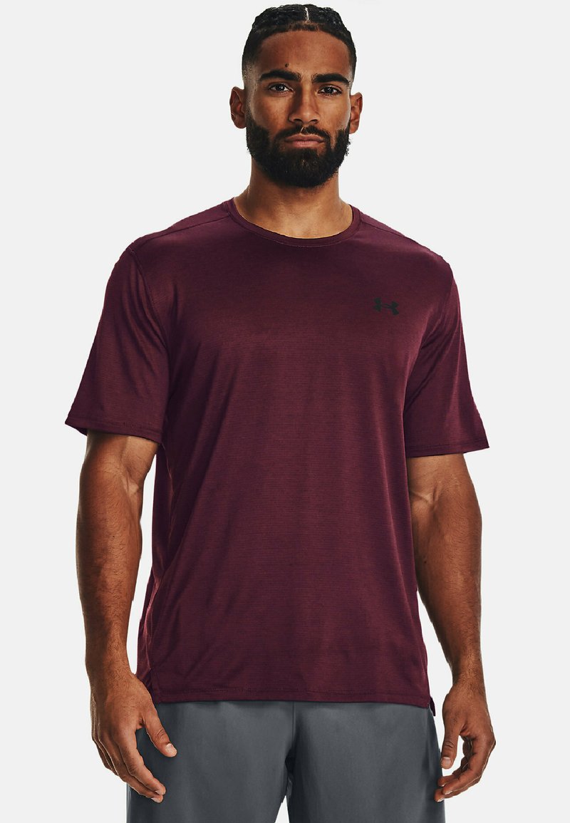 Under Armour TECH VENT - T-shirt de sport - dark maroon/rouge - ZALANDO.FR