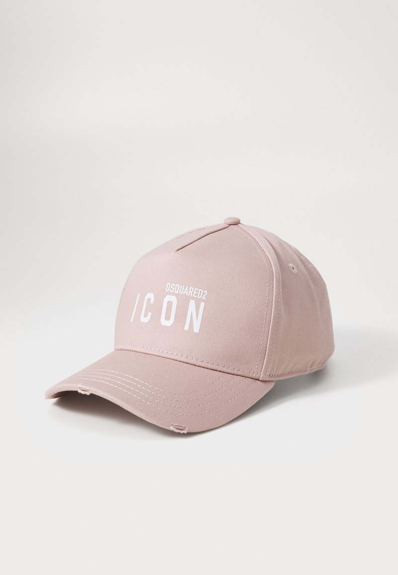 DSQUARED2 ICON BASEBALL - Cap - rosa cipria/bianco/pink - Zalando