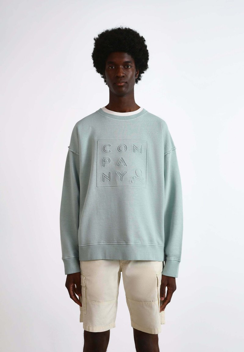 Scalpers ENGRAVING - Sweatshirt - light duck/hellgrün - Zalando.de