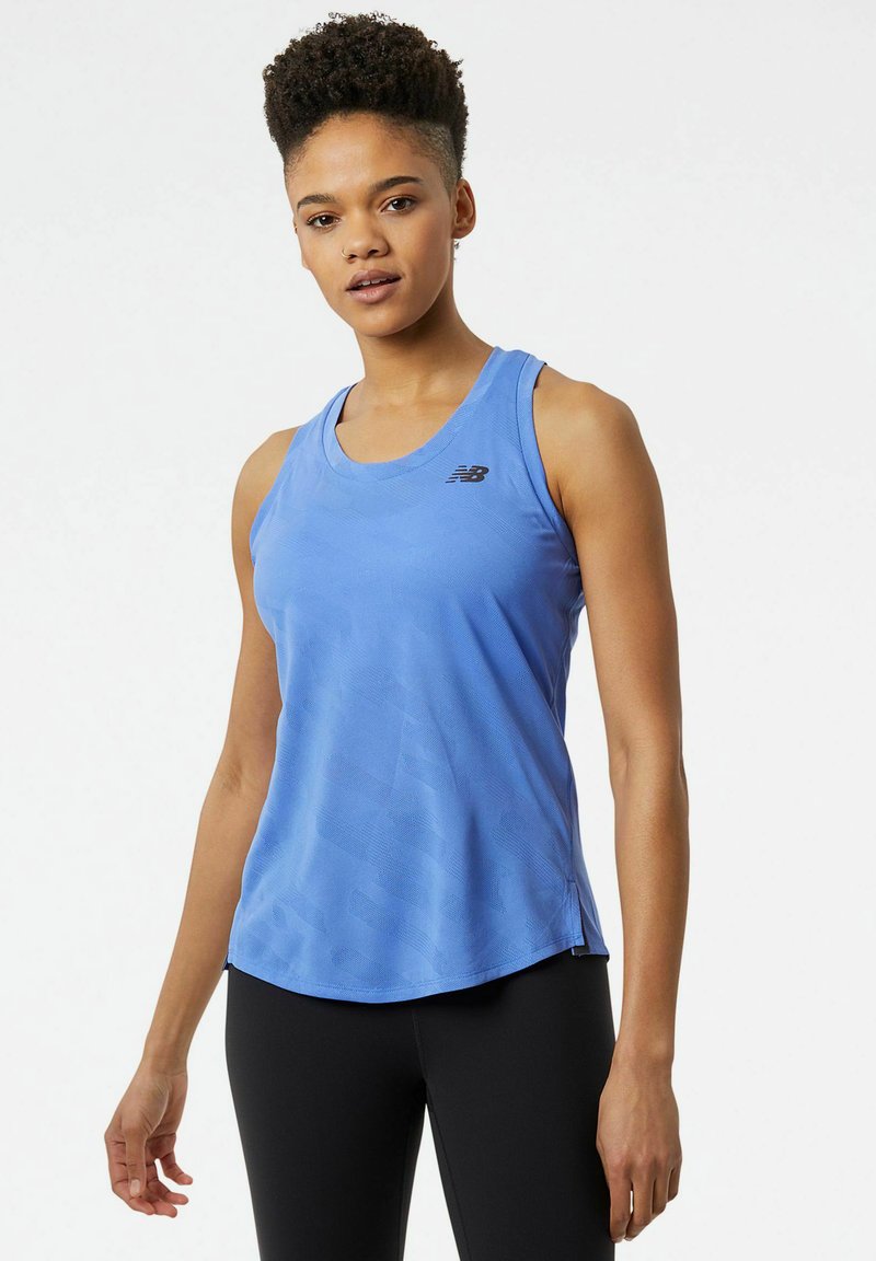 New Balance SPEED JACQUARD - Top - bright lapis/blau - Zalando.at