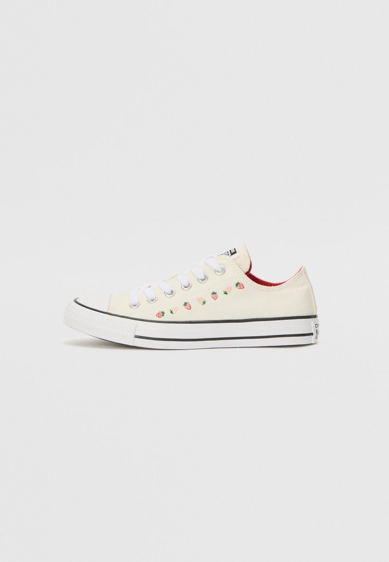 Converse CHUCK TAYLOR ALL STAR - Trainers - egret/soft red/green/off ...