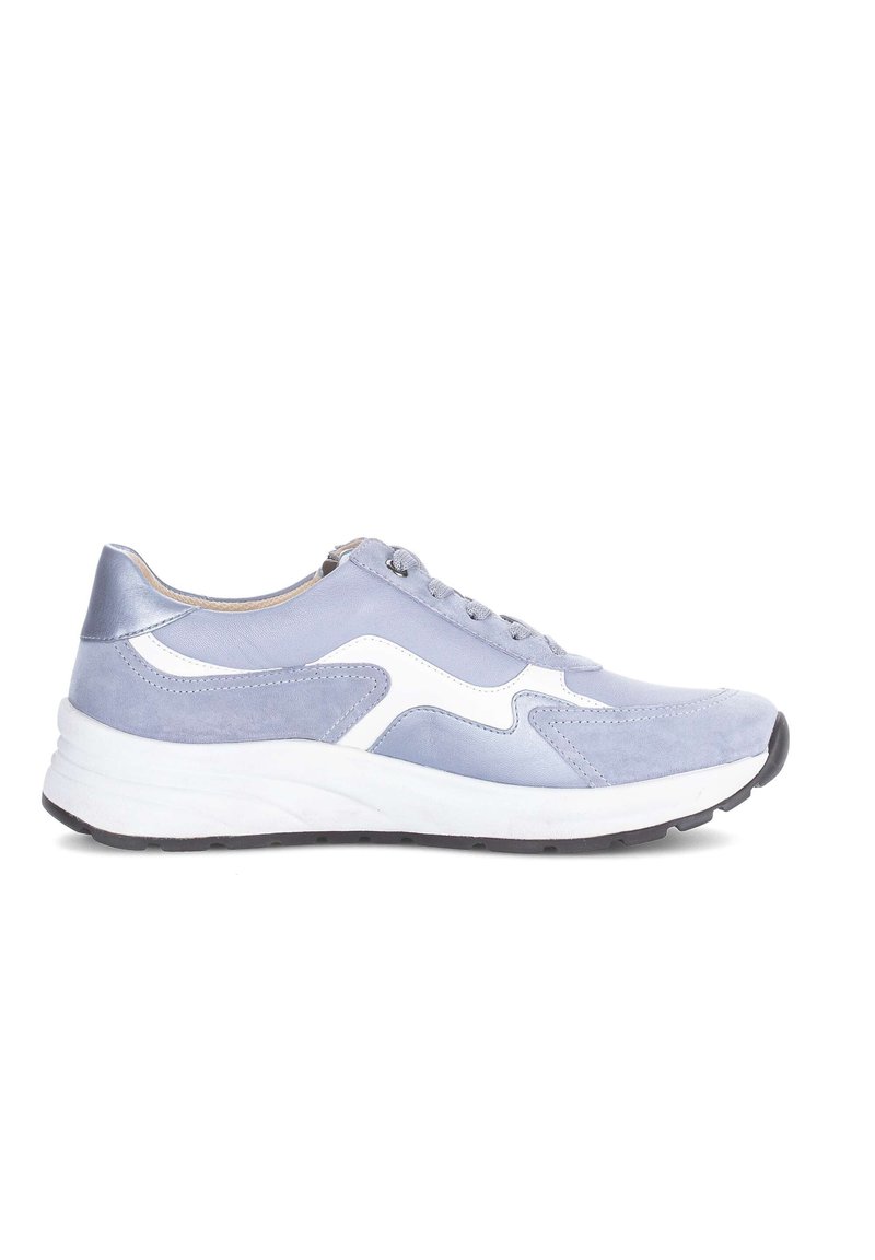 Gabor LOW - Trainers - sky weiss kombi/blue - Zalando