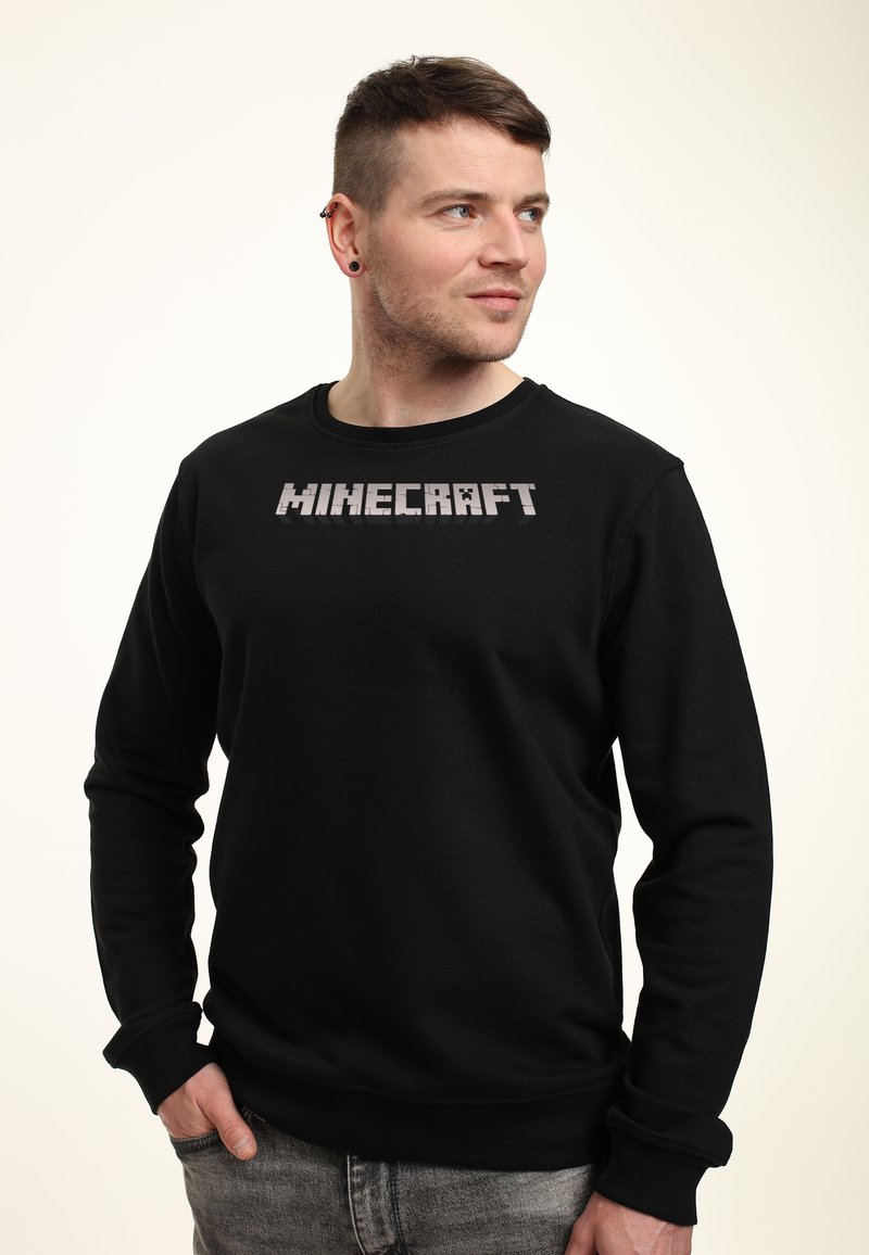 Henry Tiger MINECRAFT LOGO - Sweater - black/zwart - Zalando.nl