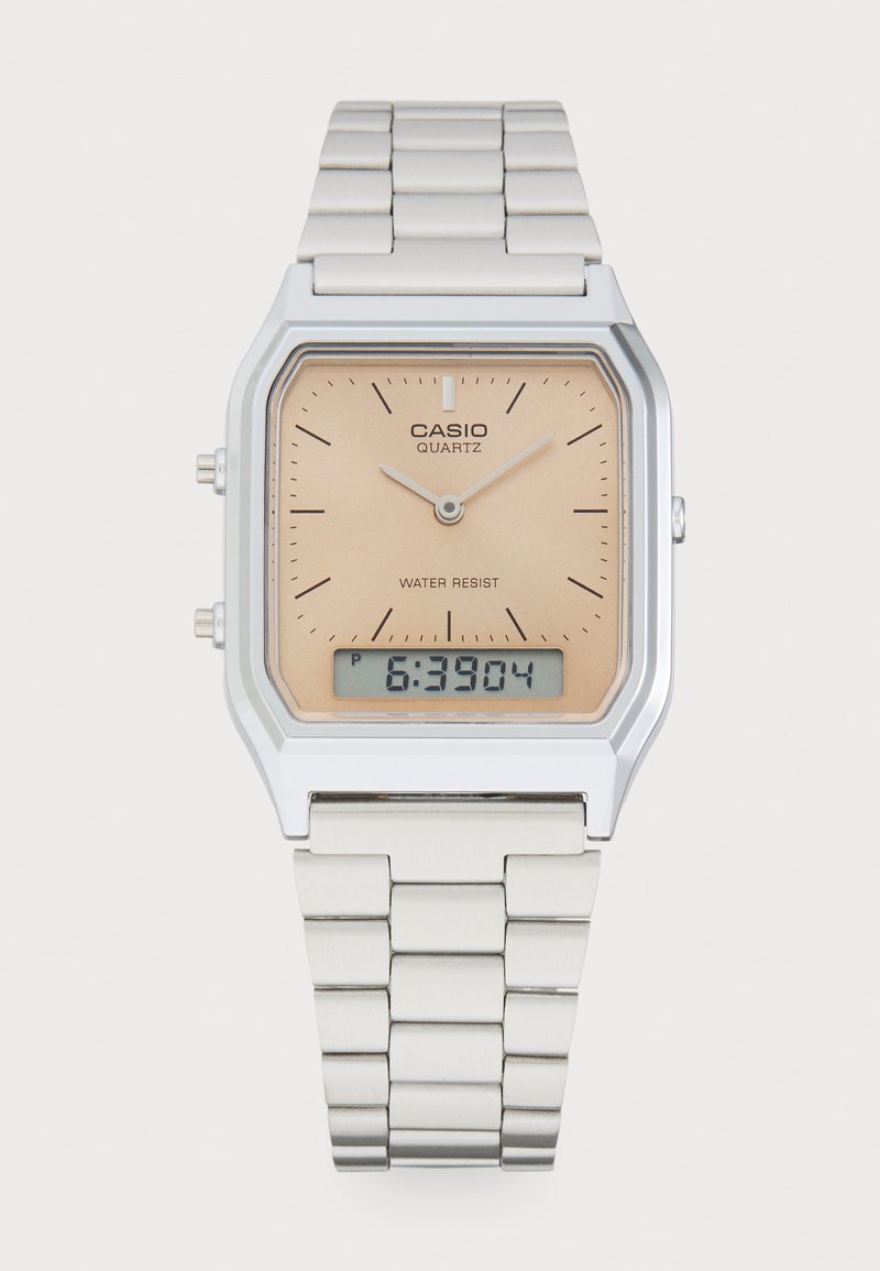 Casio UNISEX - Klocka - orange/silver-coloured/silverfärgad - Zalando.se