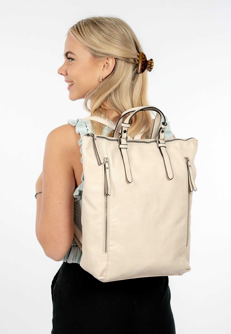 Emily & Noah ZÜRICH - Rucksack - cream/nude - Zalando