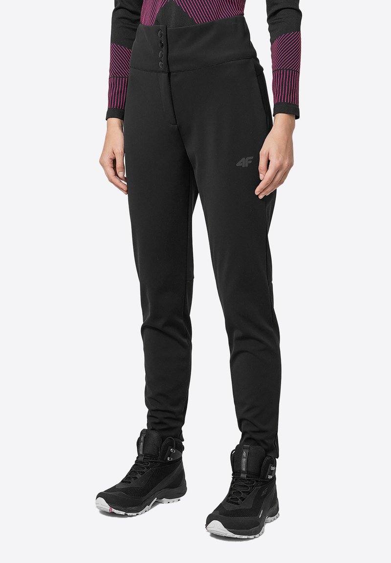 4F Träningsbyxor - deep black/svart - Zalando.se