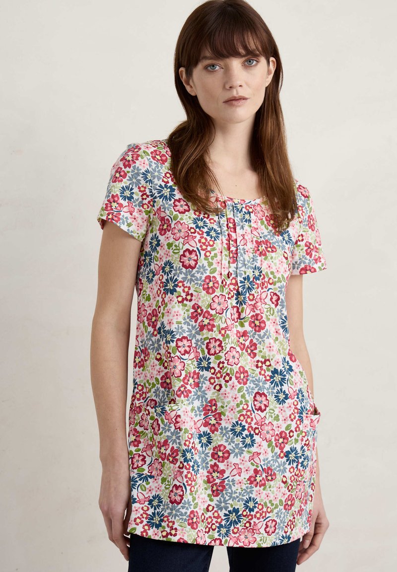Seasalt Cornwall BUSY LIZZY SHORT SLEEVE - T-Shirt print - flowery ...