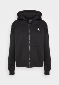 Jordan Užtrauktuku užsegamas treningas - black white/juoda - Zalando.lt