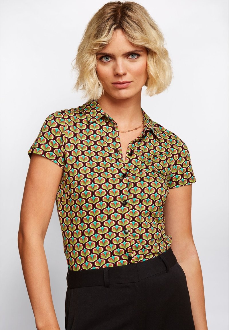 King Louie INDY - Chemisier - delphinium green/vert - ZALANDO.FR