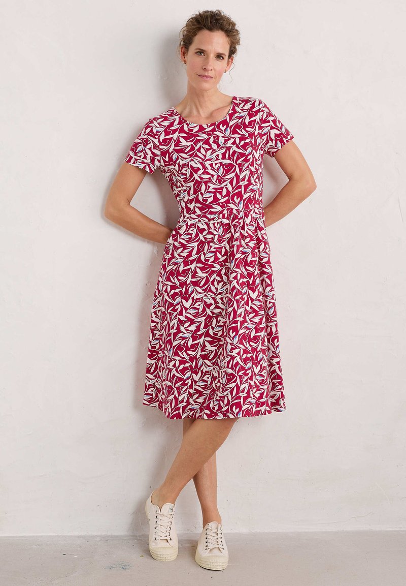 Seasalt Cornwall APRIL SHORT SLEEVE MIDI - Vestido ligero - waterway ...