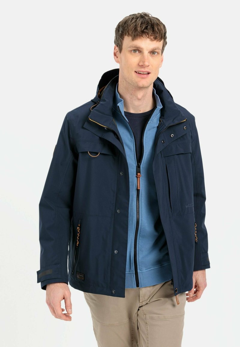 camel active TEXXX MIT ABNEHMBARER KAPUZE - Outdoorjacke - night blue ...