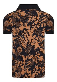 4funkyflavours IN TIME - WITH FLORAL PATTERN. - Polo - anthracite ...