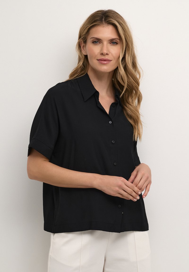 Culture Button-down blouse - black - Zalando.ie