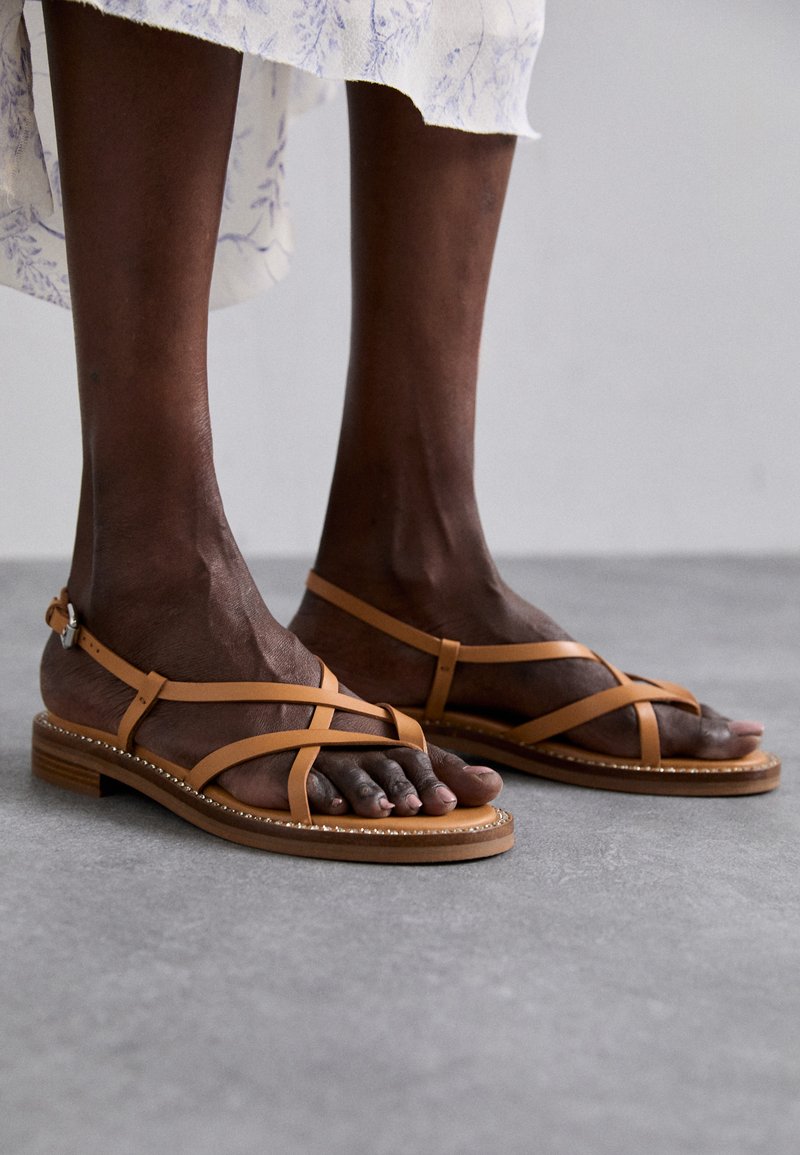 See by Chloé LYNETTE - Sandaler m/ tåsplit - tan/gulbrun - Zalando.dk