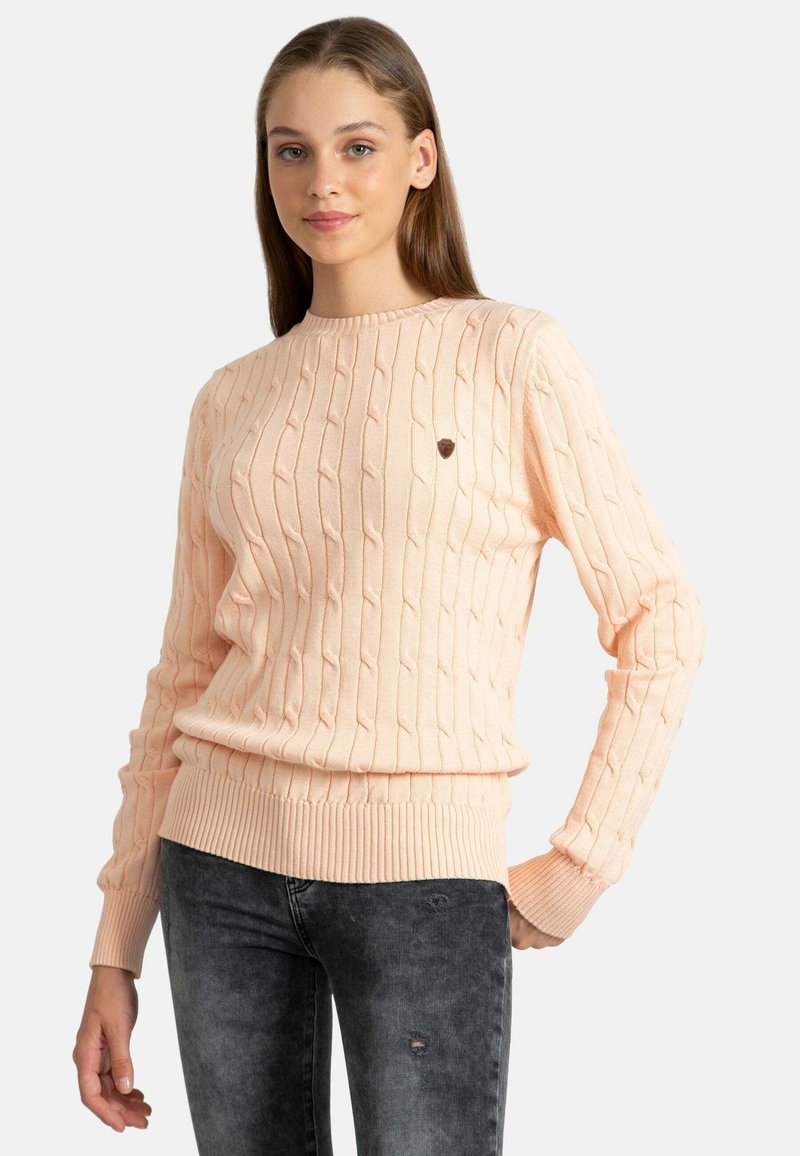 Jacey Quinn HAIR PATTERN - Jumper - light pink - Zalando.ie