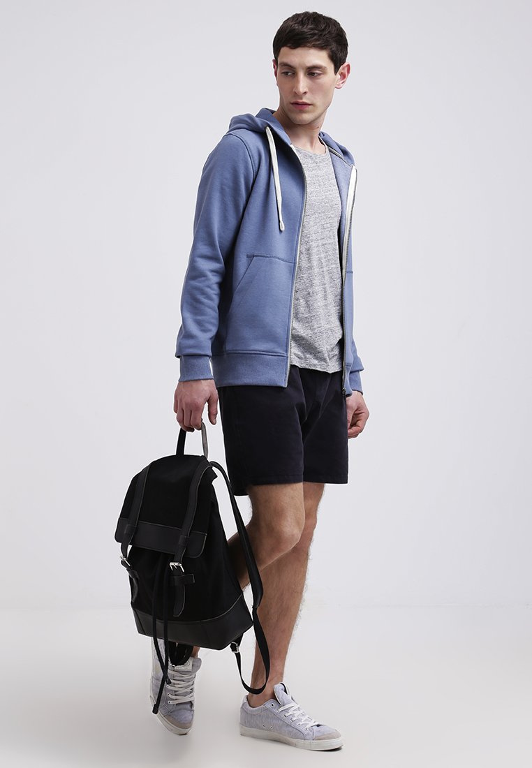 Jack And Jones Storm Sweat Zippé Bering Sea Denim Indigo Zalando Fr