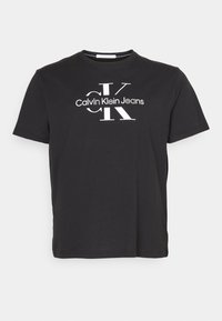 Calvin Klein Jeans Plus DISRUPTED OUTLINE LOGO - T-shirt imprimé ...