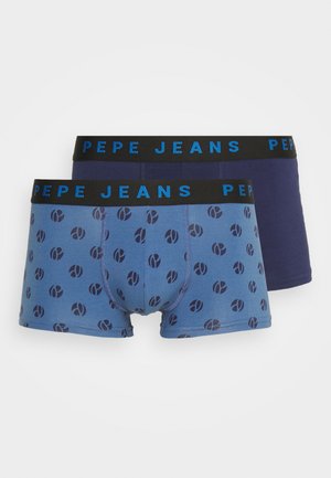 Pepe Jeans CHUNKY GEO 2PACK - Chaussettes - navy/bleu marine - ZALANDO.FR