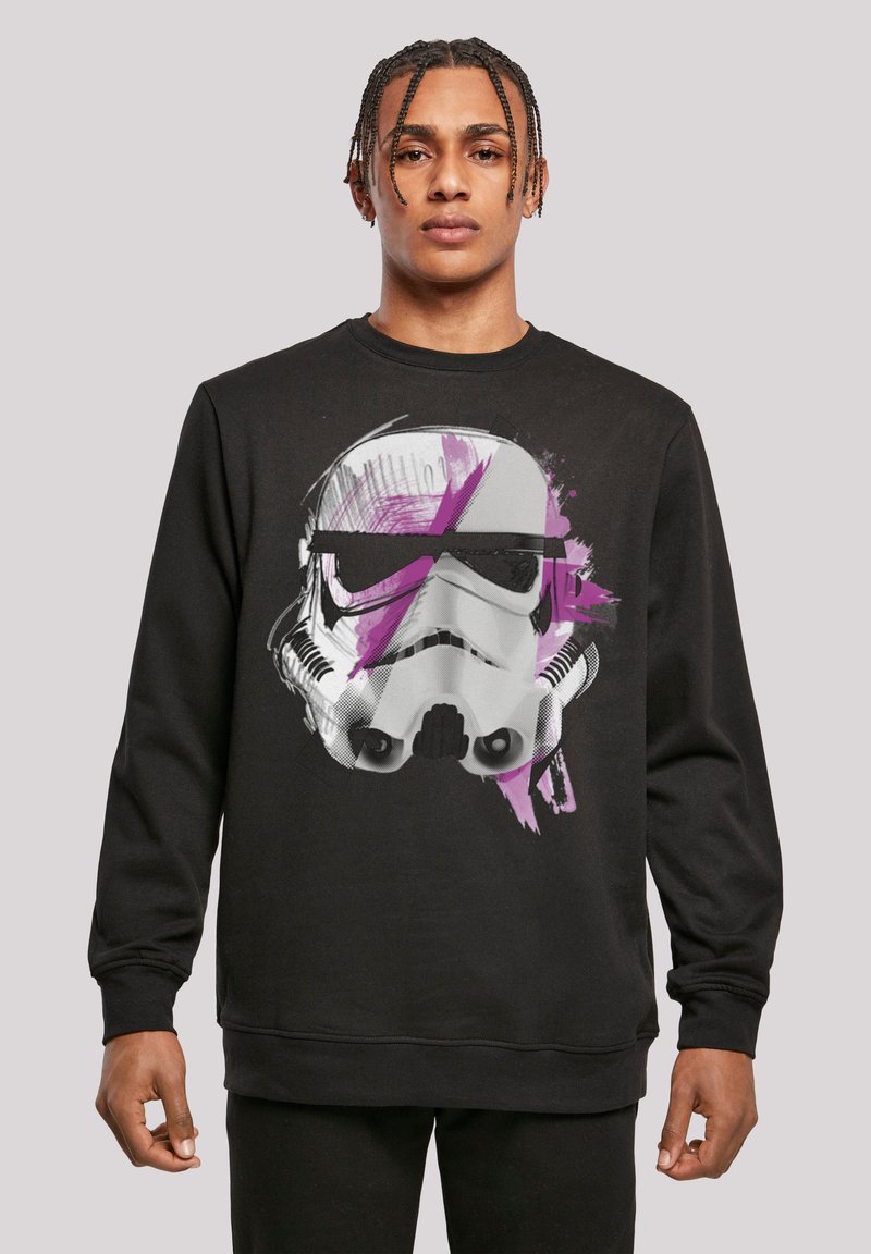 F4NT4STIC STAR WARS STORMTROOPER COMMAND SKETCH - Sweater - black/zwart ...