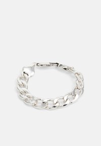 Icon Brand EMBOSSED BRACELET UNISEX - Bracelet - silver-coloured ...